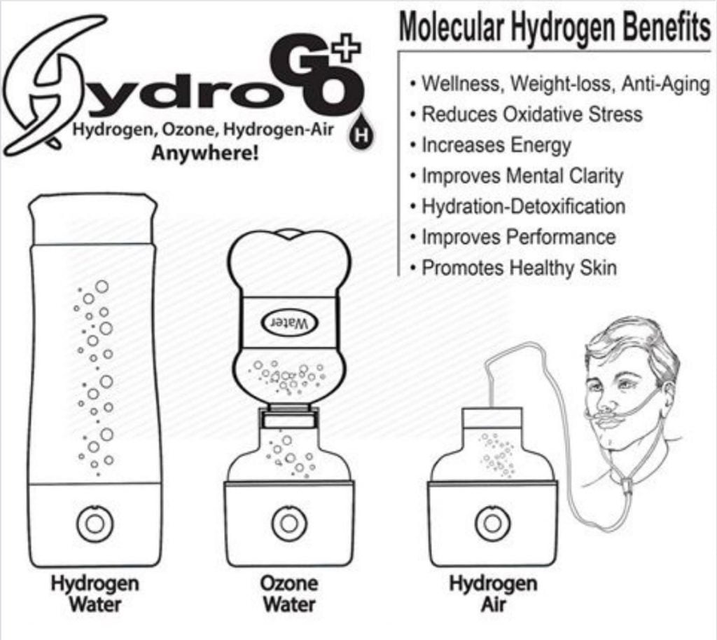 Hydro GO+ Portable Molecular Hydrogen Generating Water Flask - Coolest ...